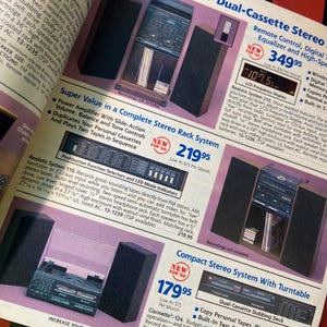 Radio Shack Catalogue, 1990, Vintage Computers, Stereos and R.C. Cars ...