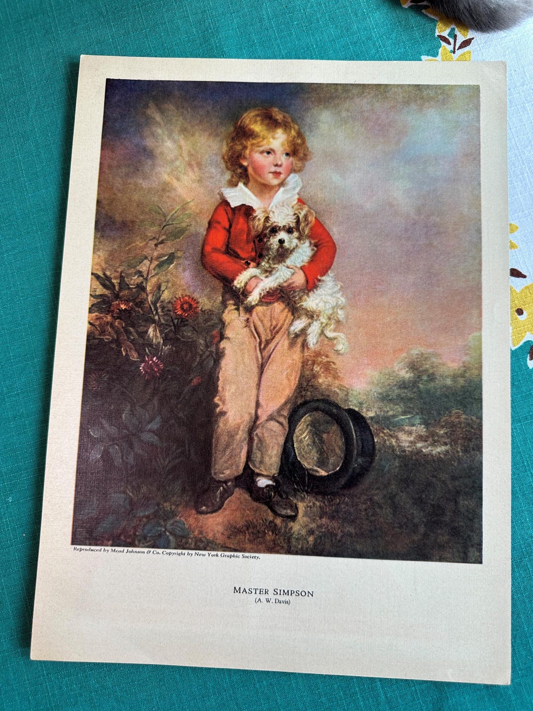 Vintage Print Reproduction, 1940s, Master Simpson, Arthur Devis (AR ...