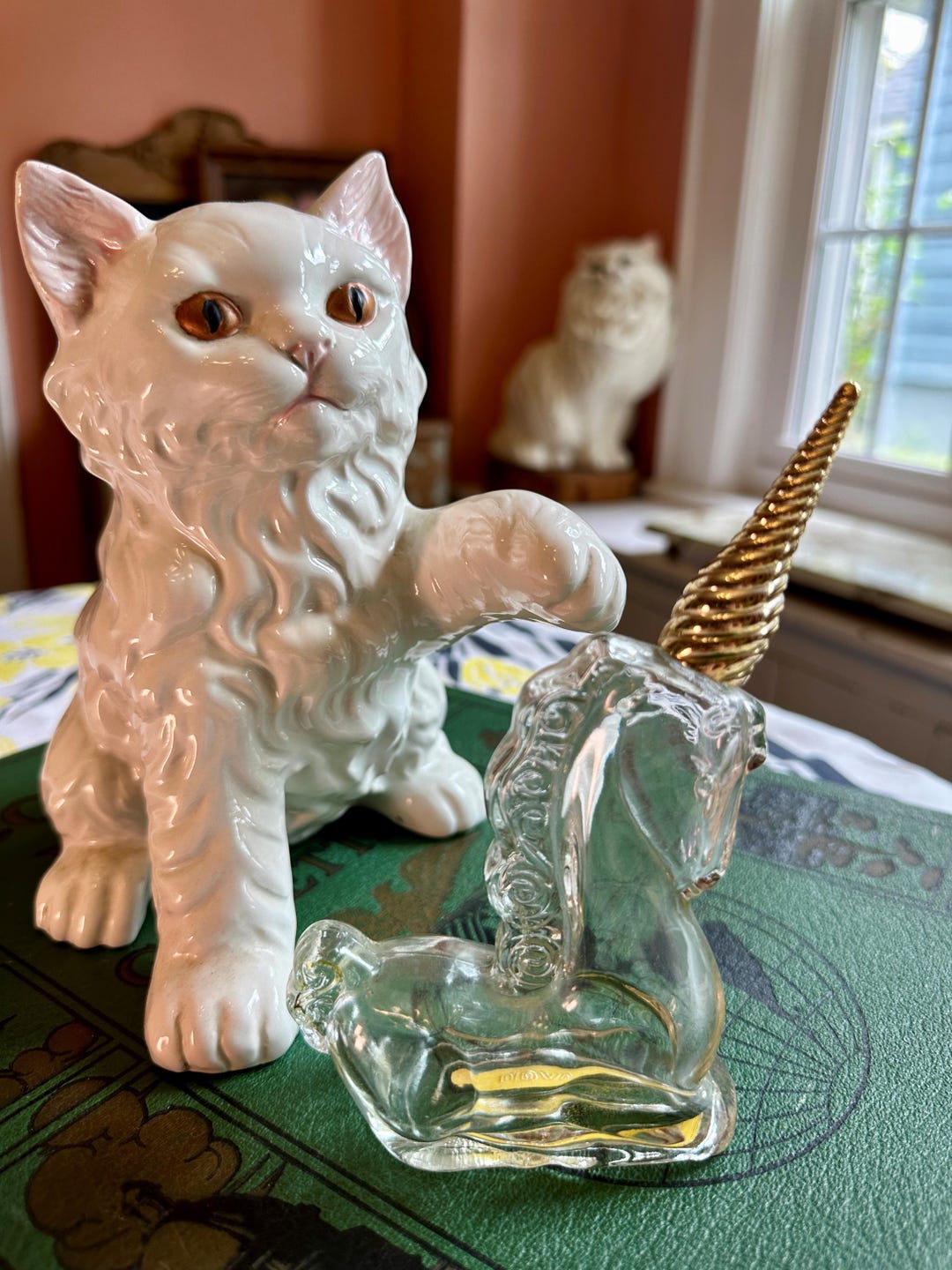 Vintage Unicorn Perfume Bottle, 1970s Avon Charisma Cologne, Almost ...