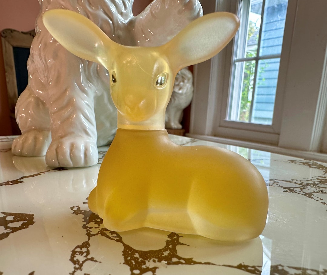Vintage Precious Doe, 1970s AVON Deer, Doe Perfume Bottle "field ...