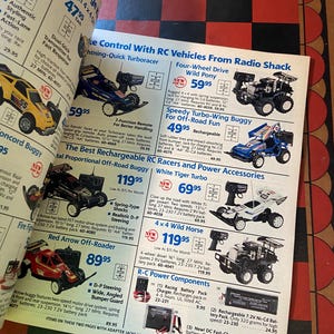 Radio Shack Catalogue, 1990, Vintage Computers, Stereos and R.C. Cars ...