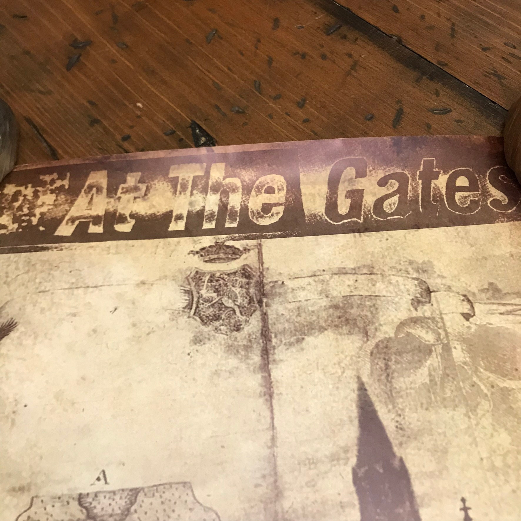 At the Gates Concert Poster, Irving Plaza Show Poster, Kids in Gas ...