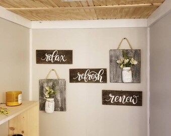 Relax Refresh Renew - Etsy