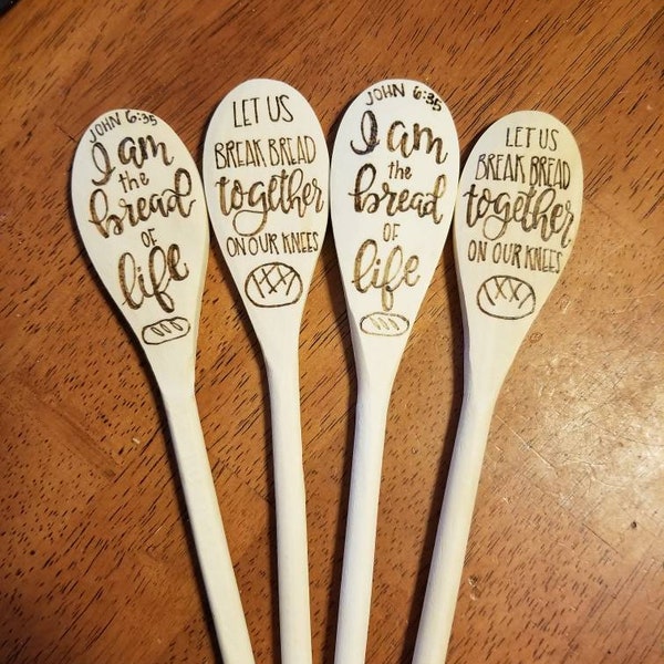 Wood Burned Spoons - Etsy