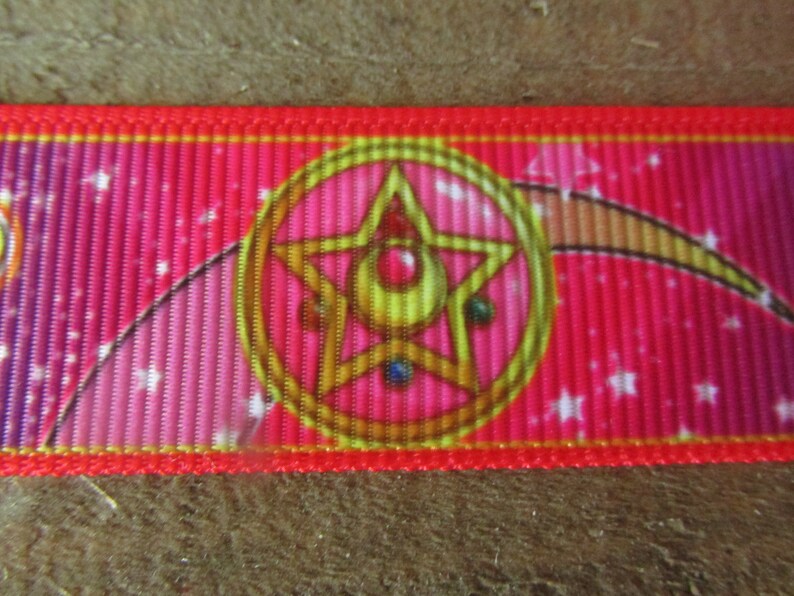 7/8'' Sailor Moon Anime Grosgrain Ribbon DIY Hair | Etsy