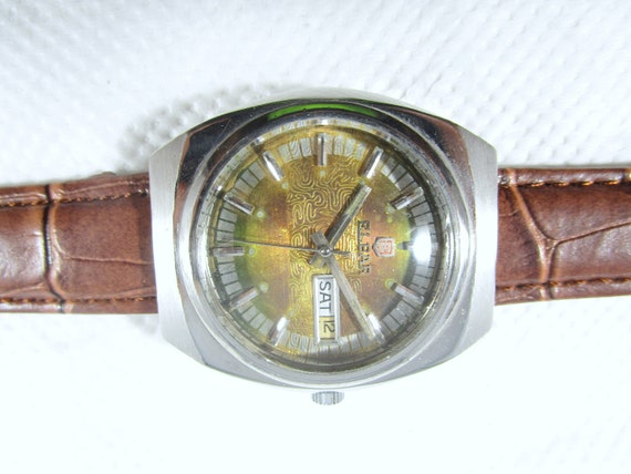 Original ELPAR 17 Jewels Automatic Day-Date Swiss Mad… - Gem