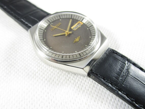 Original Vintage CITIZEN 8200 21 Jewels Automatic Day… - Gem
