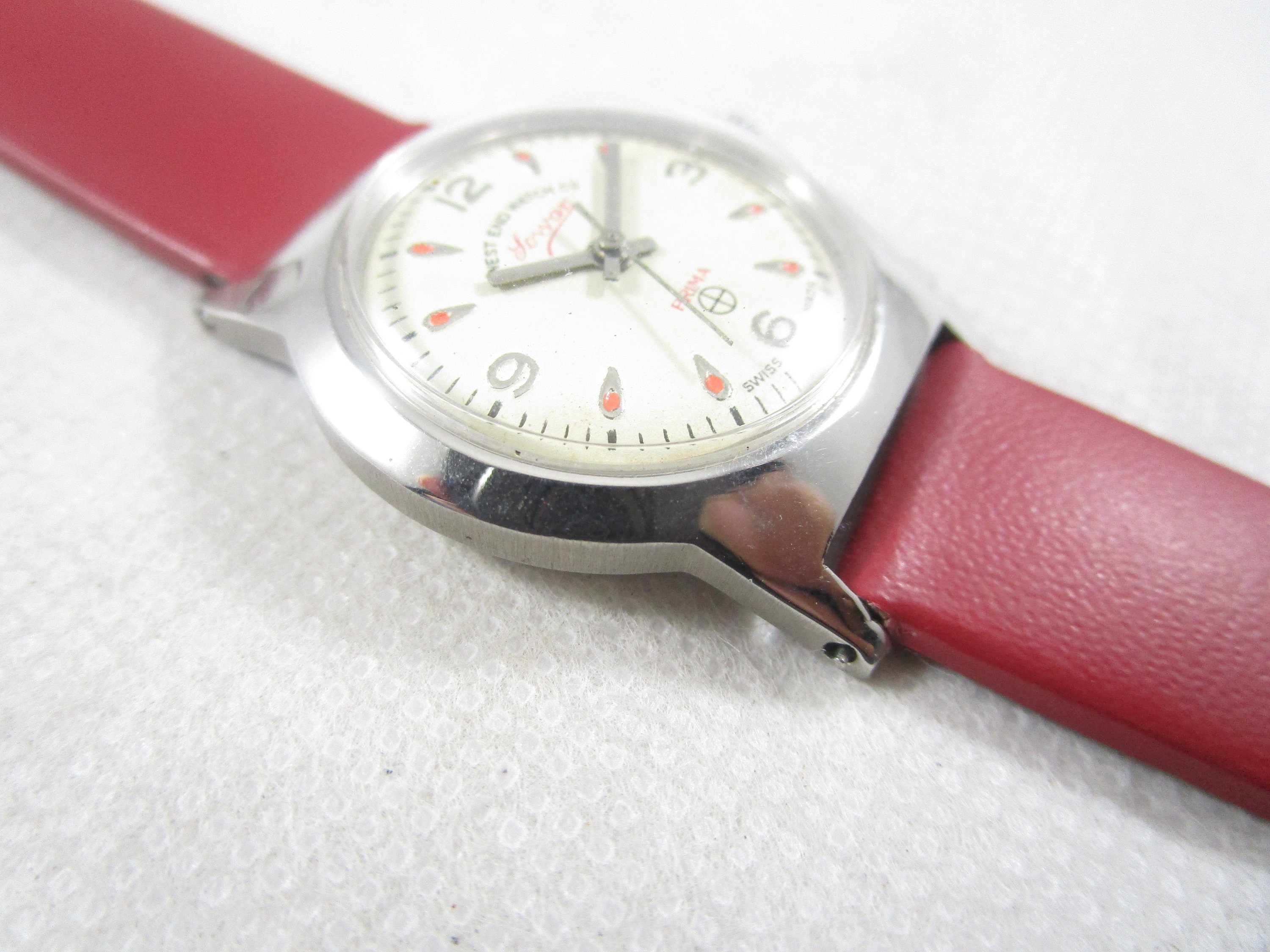 Vintage WEST END WATCH Co Sowar Prime Hand Winding Gent's Vintage WEST END WATCH Co Sowar Prime Hand Winding Gent's