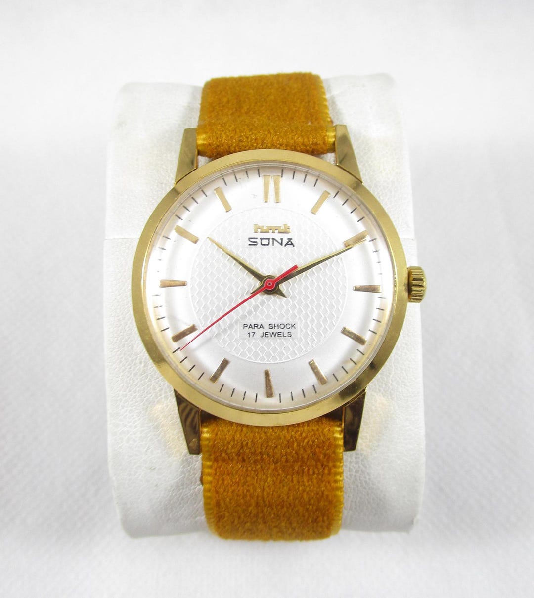 Original HMT SONA 17 JEWELS Hand-winding Pre-owned Men's Vintage Watch ...