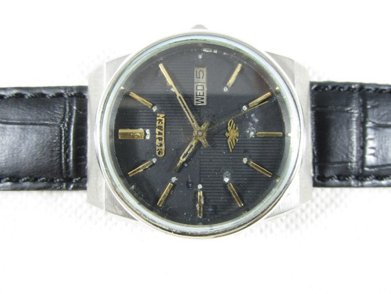 Original Vintage CITIZEN 8200 21 Jewels Automatic Day… - Gem