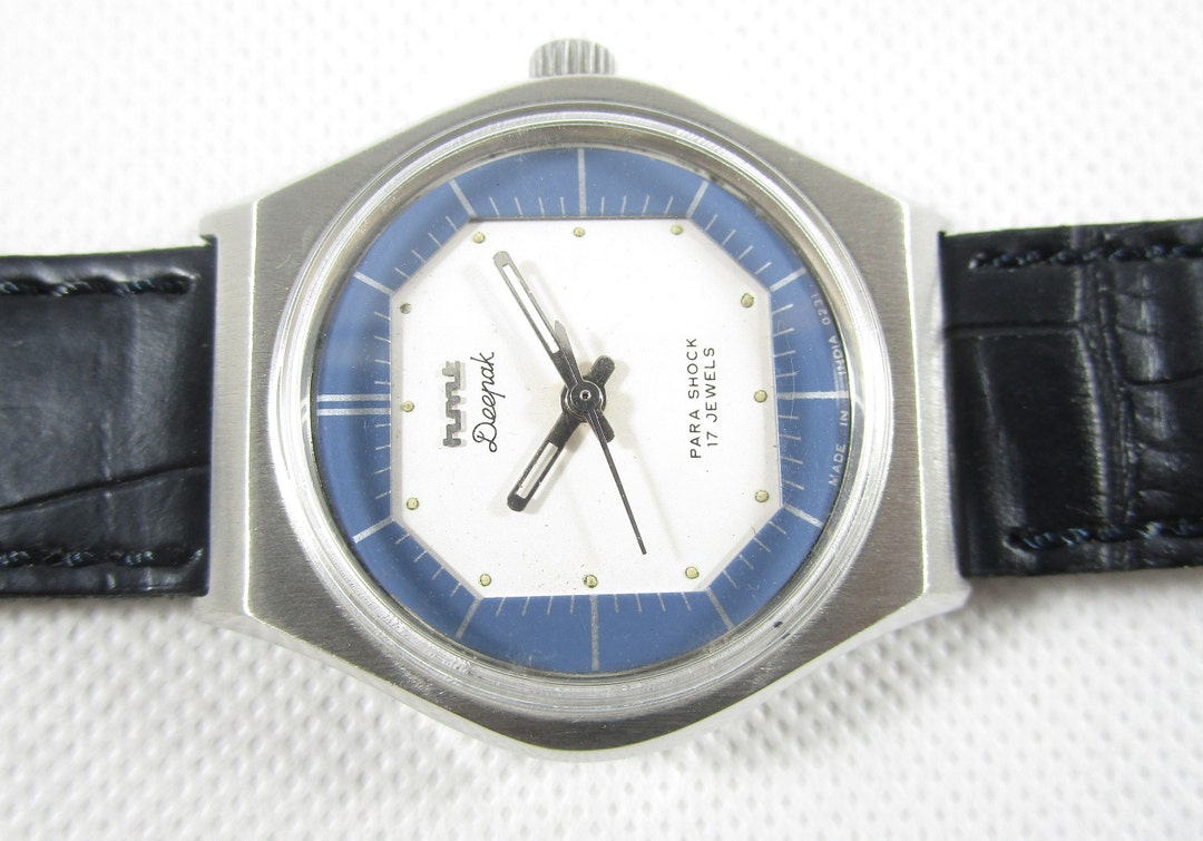 Original HMT DEEPAK 17 Jewels Para Shock Hand-winding Pre-owned Men's ...