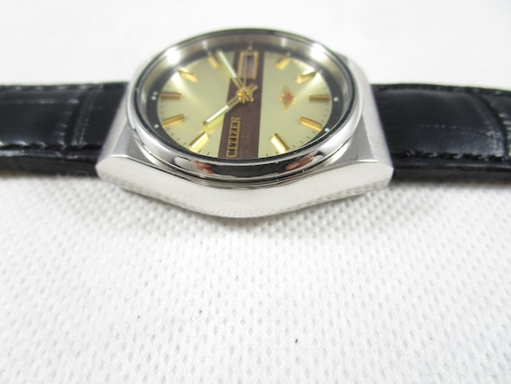 Original Vintage CITIZEN 8200 21 Jewels Automatic Day… - Gem