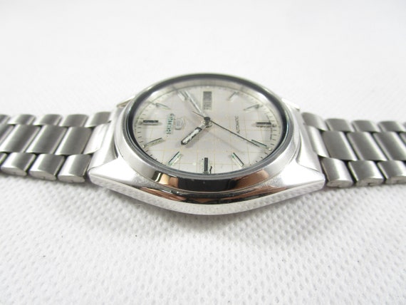 Original VINTAGE SEIKO 5 7009 Day-Date Automatic Jap… - Gem