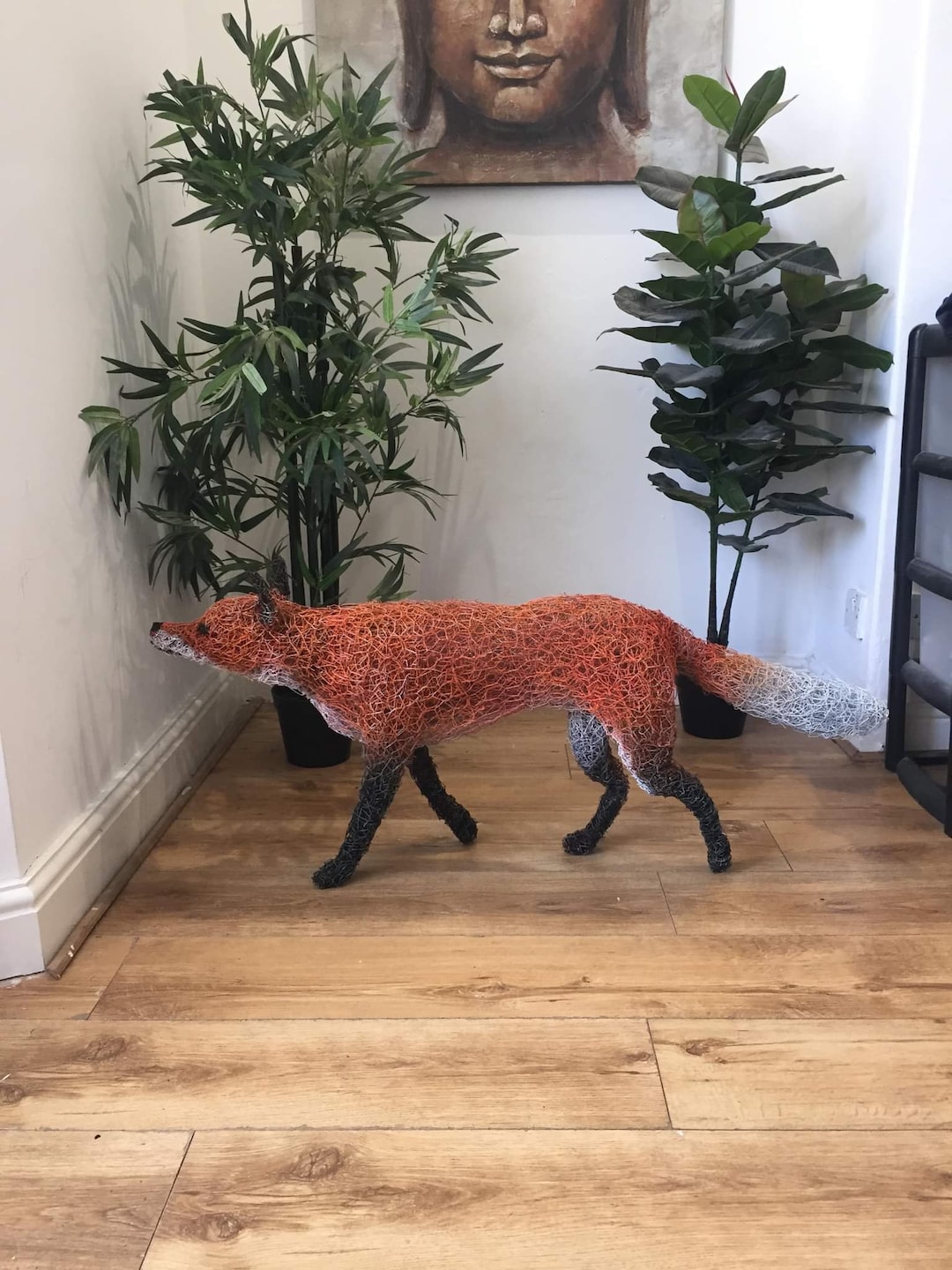 Handmade Life Size Wire Fox - Etsy