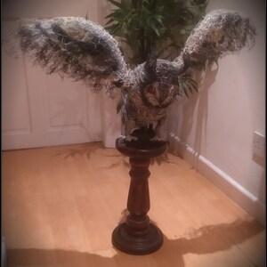 Life Size Owl Wire Sculpture - Etsy