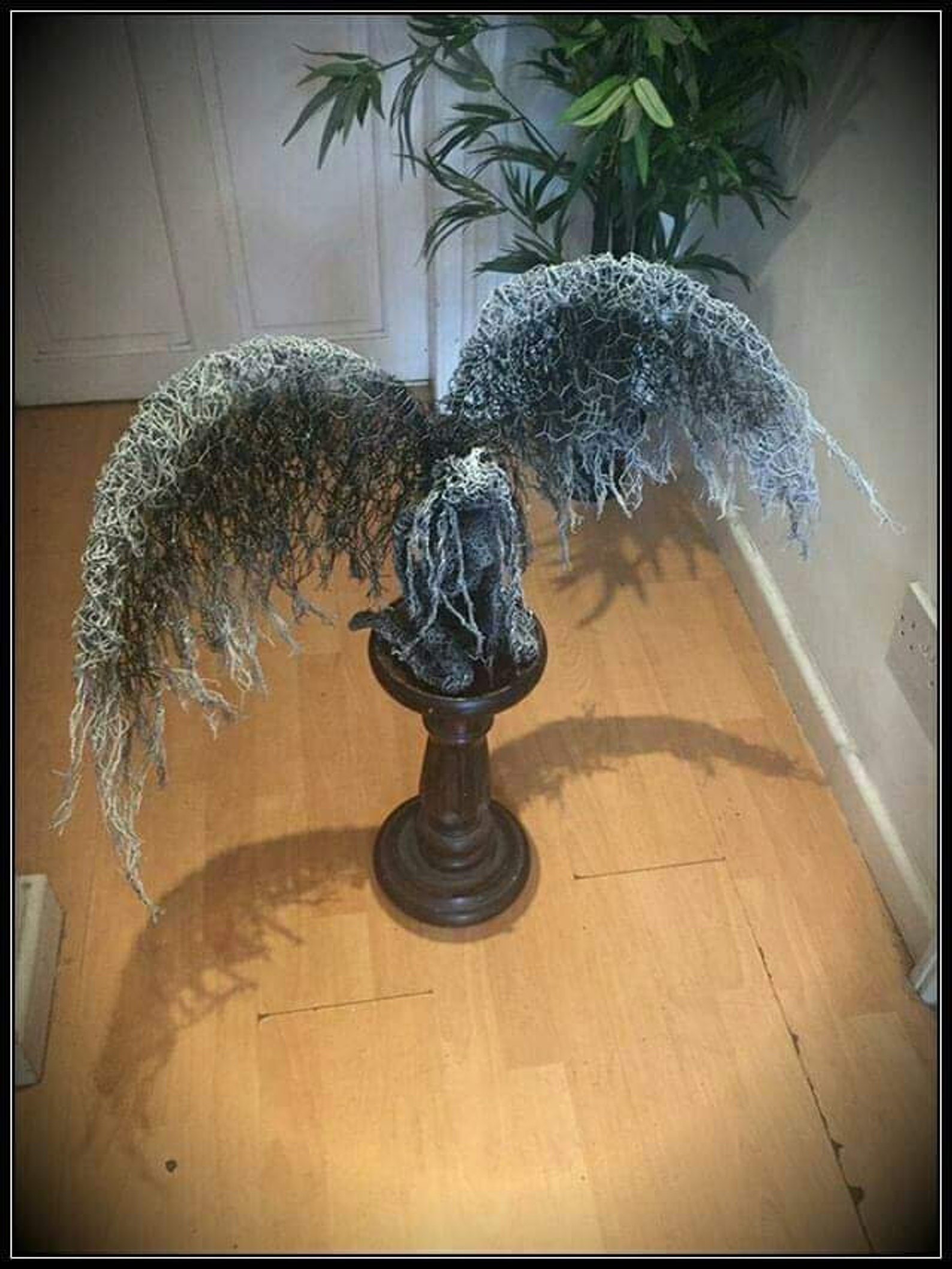 Kneeling Angel Handmade Wire Sculpture - Etsy