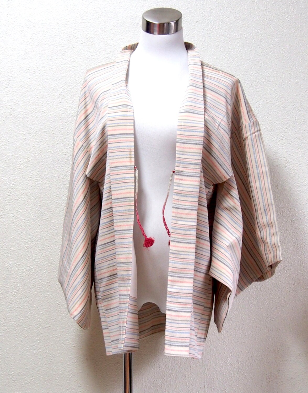 Kimono / Japanese Kimono / Haori/ Colors / Border / Kimono Cardigan ...