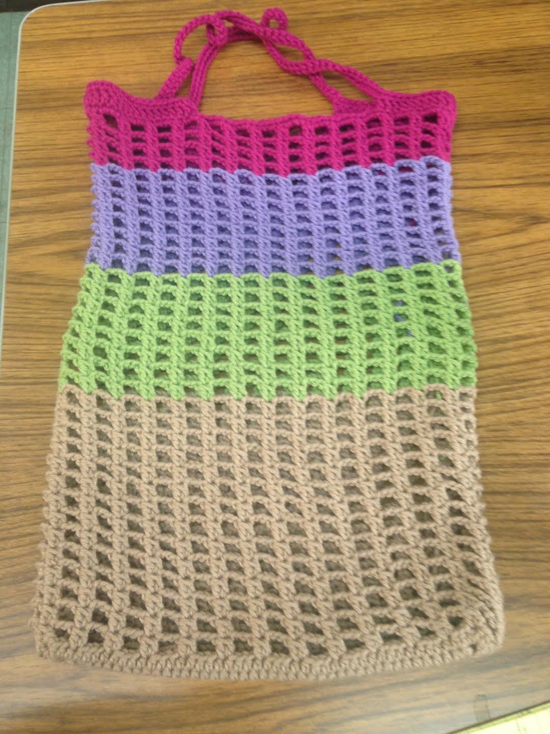 Multi Color Crochet Bag - Etsy