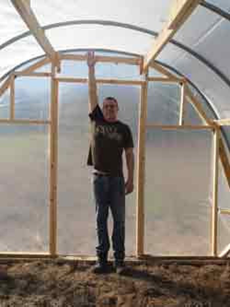 Greenhouse / Hoophouse Plan- How to Plan - Etsy