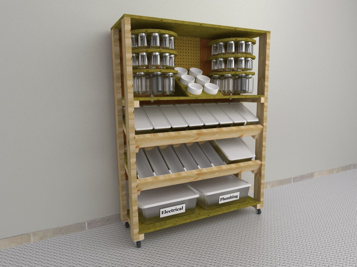 Parts Storage Bin-how to Plan - Etsy