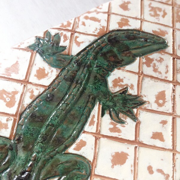 Ceramic Lizard - Etsy