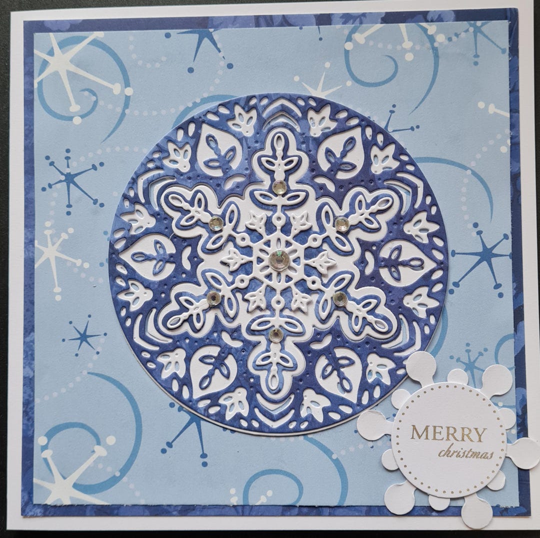 Sizzix Thinlits Layered Snowflake - 6 Dies - Background - Etsy