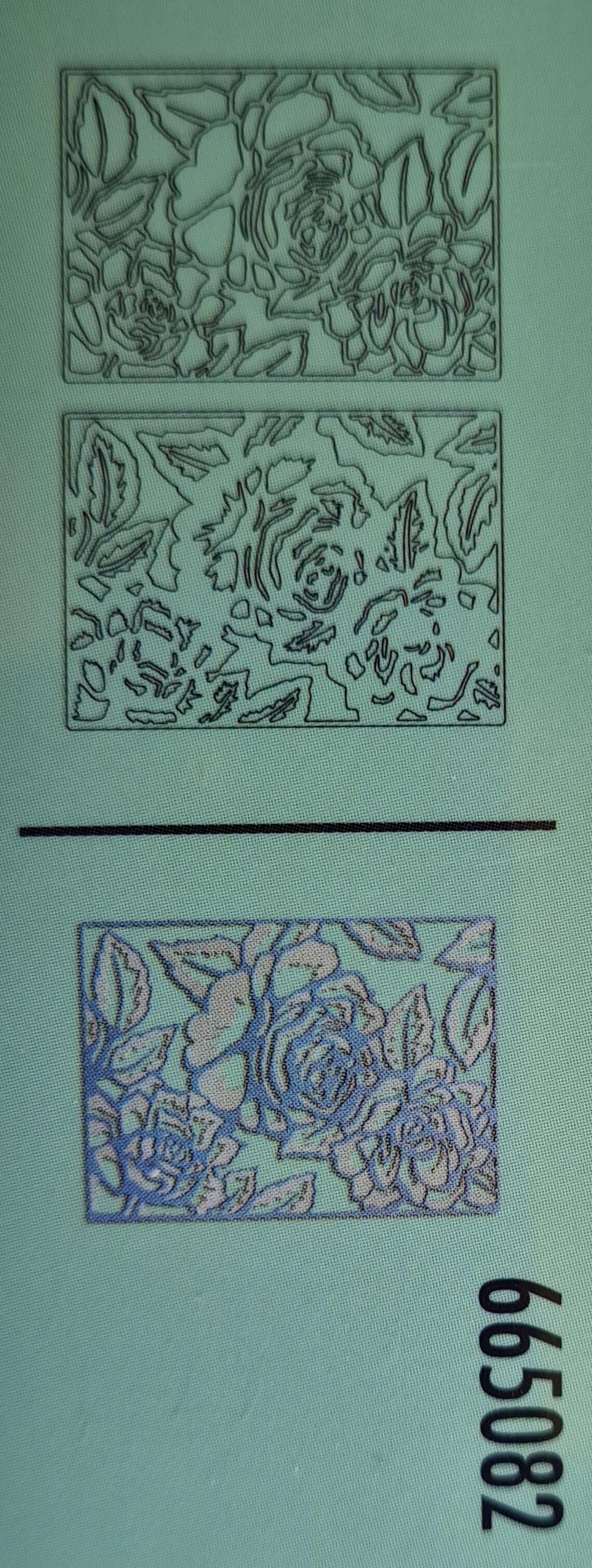 Sizzix Thinlits Floral Lattice - Roses Dies - Background - Etsy