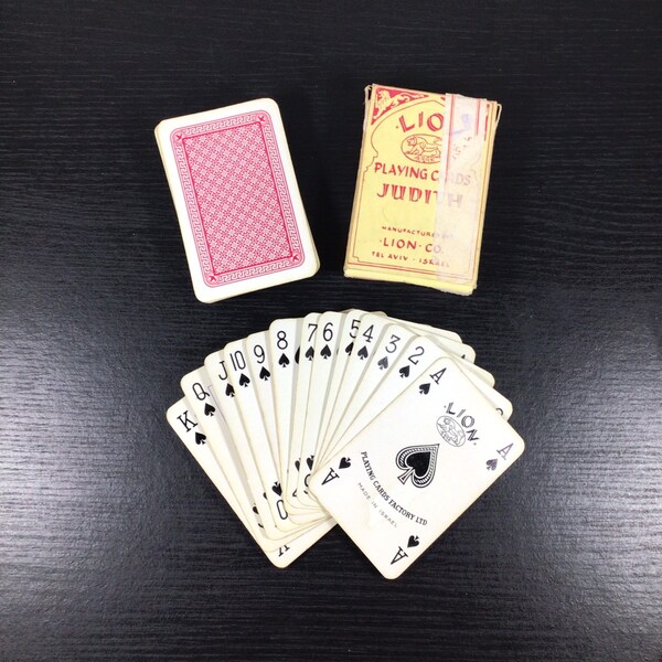 Retro Playing Cards - Etsy