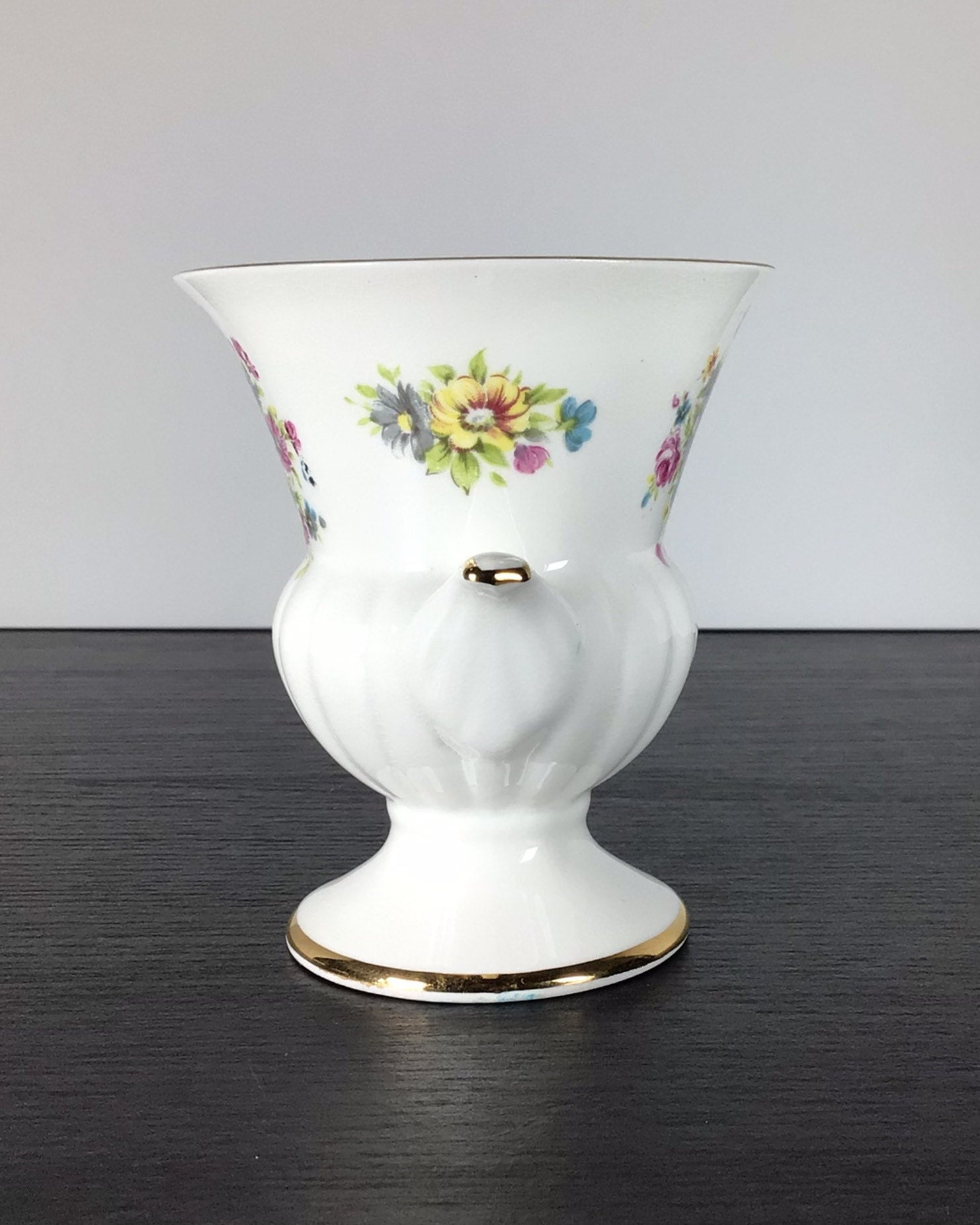 Vintage Boxed Sheer Elegance Bone China Small Urn Shaped Vase - Etsy