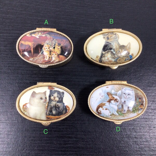 Cat Pill Box - Etsy