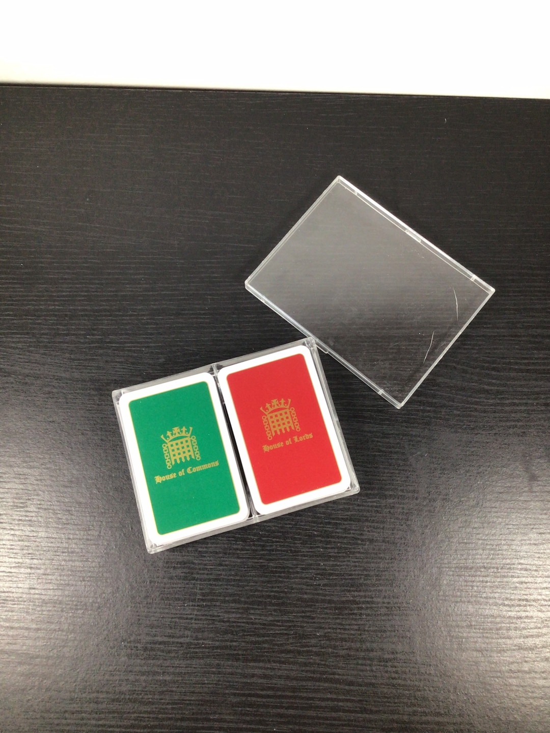 Vintage British Houses of Parliament Double Pack Playing Cards - Etsy