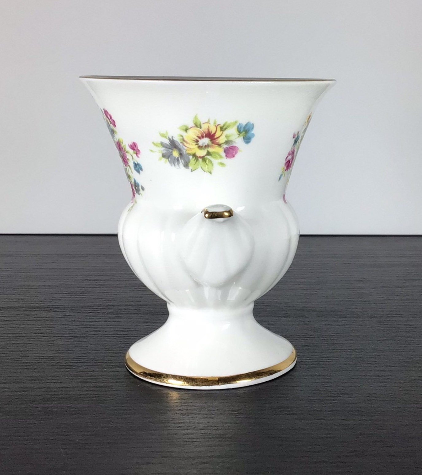 Vintage Boxed Sheer Elegance Bone China Small Urn Shaped Vase - Etsy