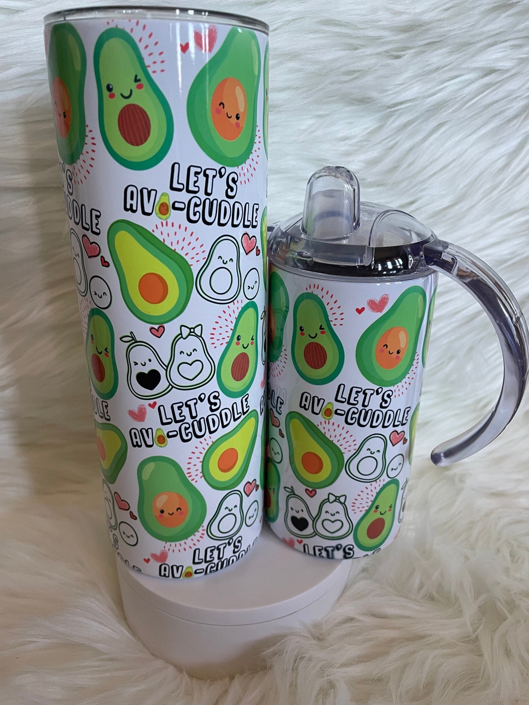 Matching Tumblers Avocados Cuddle Mommy and Me Sets - Etsy