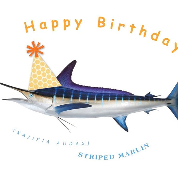 Marlin Fish Hat - Etsy