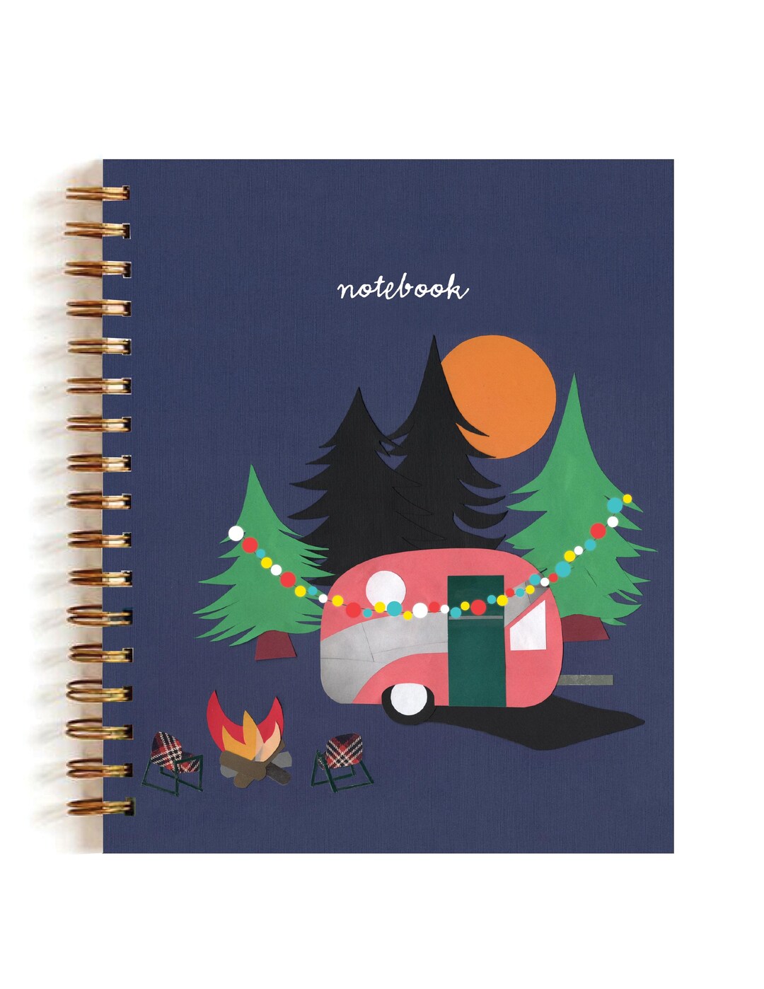 Happy Camper Notebook – A Tribute to Outdoor Adventures - Etsy