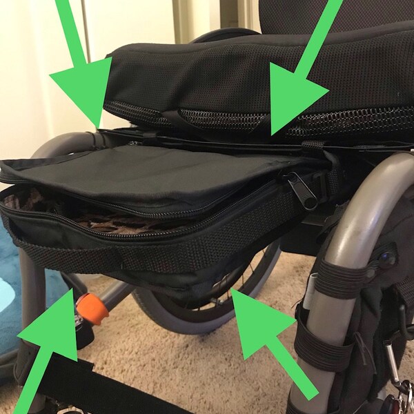 Wheelchair Handle Grip Spikes for Personal Safety, Bolt on & Removable ...