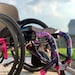 Wheelchair Frame Bumpers/pads neoprene Backed - Etsy