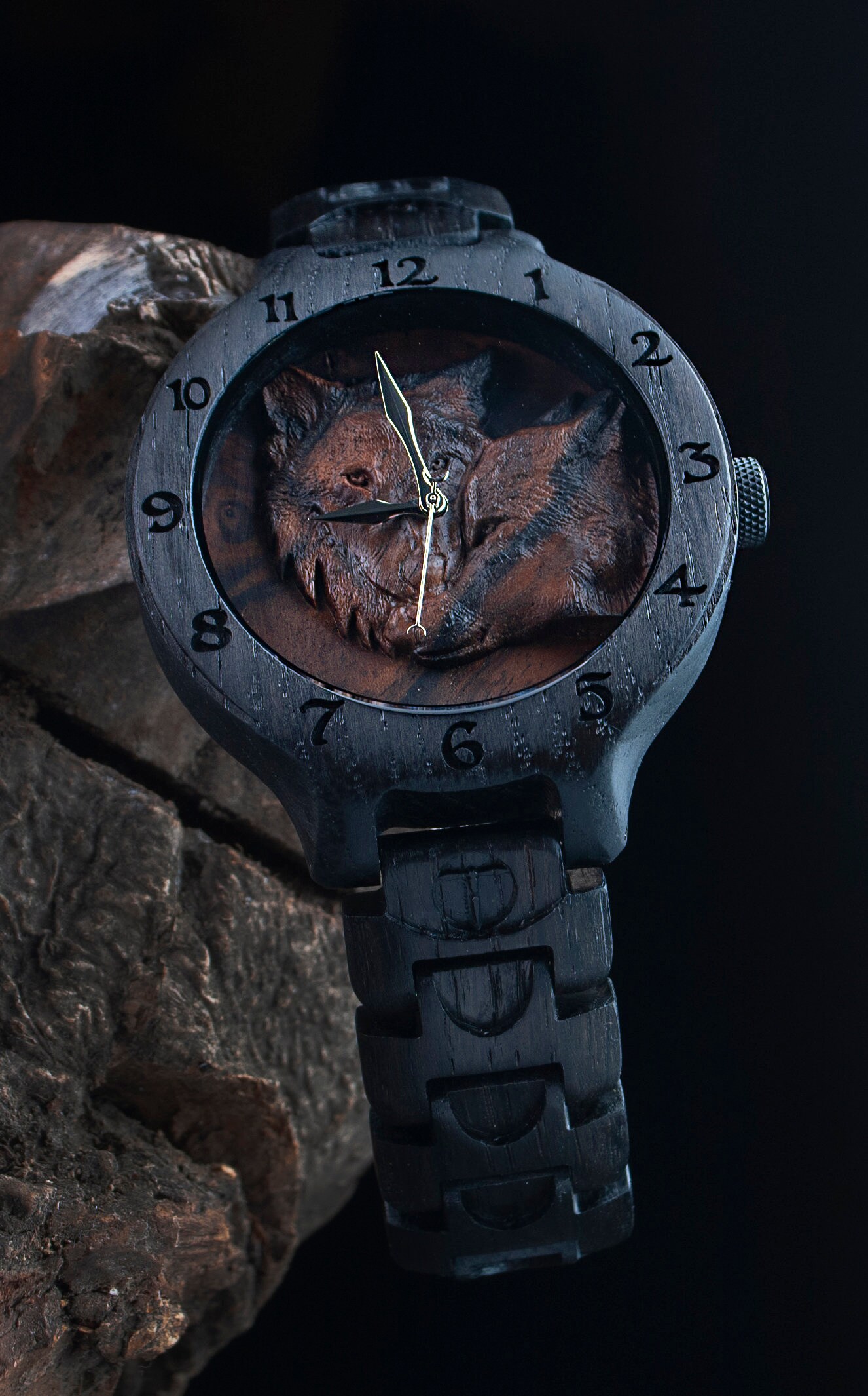 Wolf | God Oak| Wolves Jewelry | Mens Nautical Wood Watch | Gothic ...