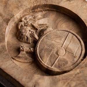 Lonely Warrior | Wooden Watch | Bog Oak | Vikings Cosplay | Medieval ...