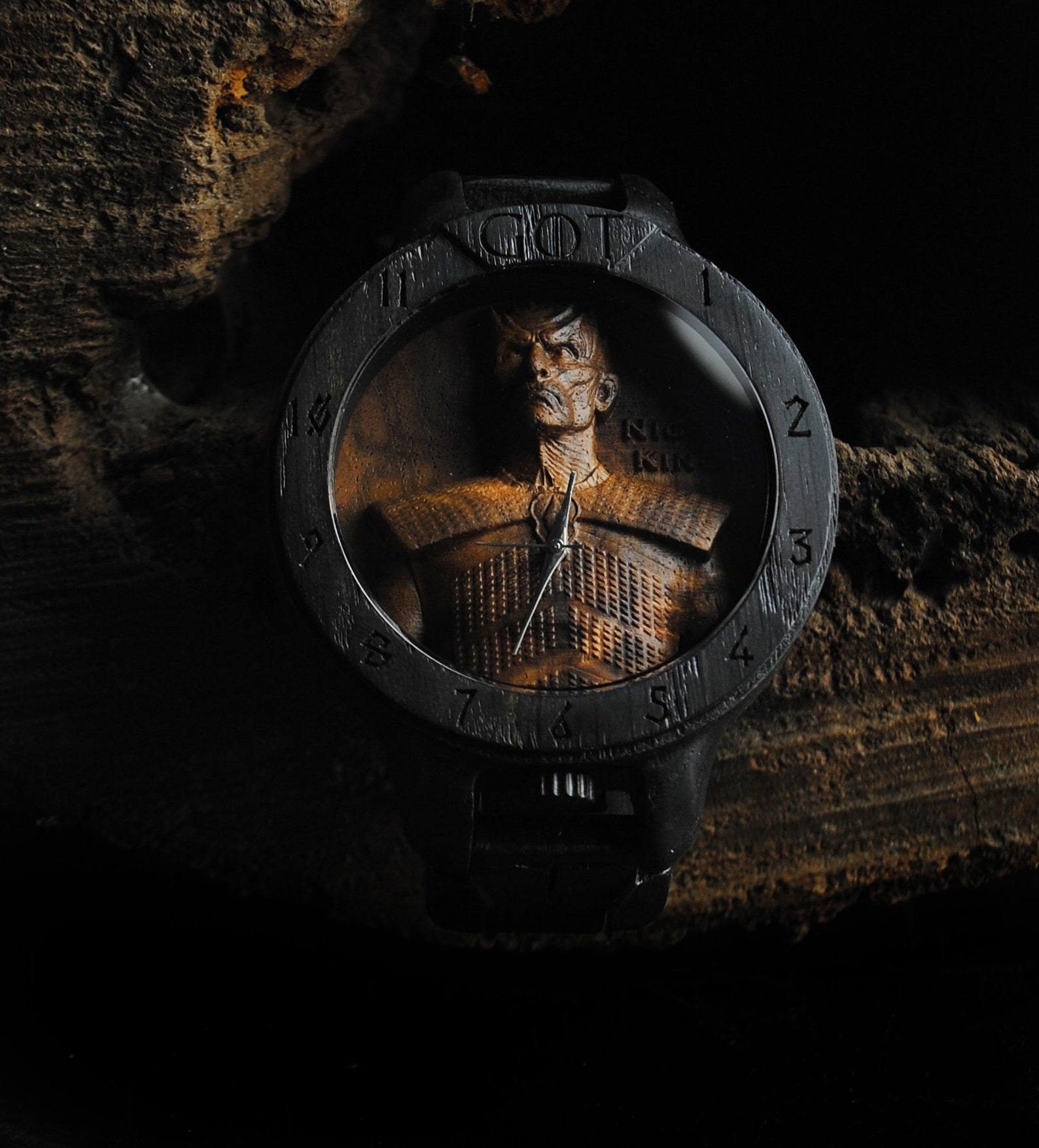 Night King Wooden Watch Game of Thrones Ice Dragon GOT | Etsy