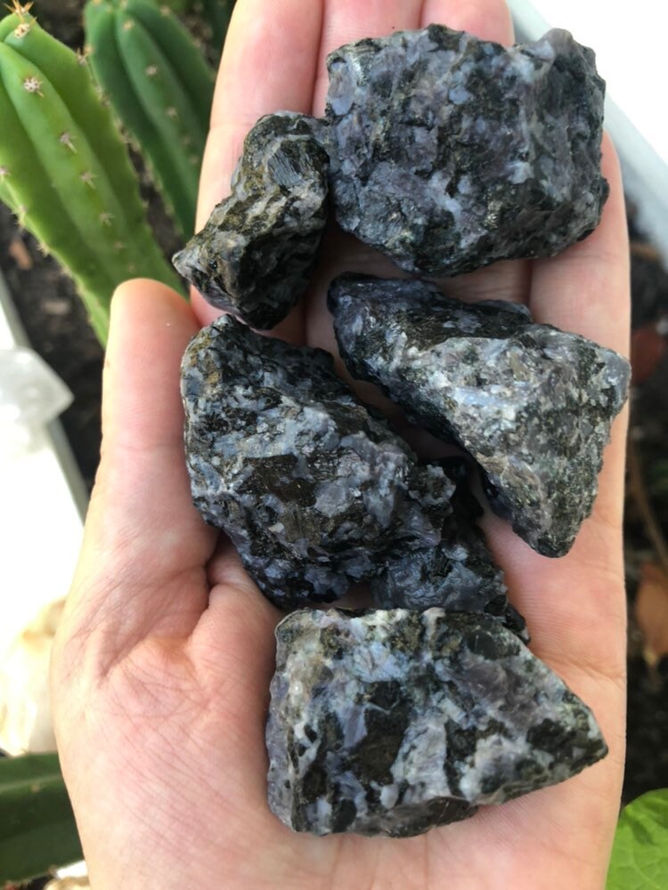 Indigo Gabbro Rough Raw Natural Rock 1 Piece | Etsy