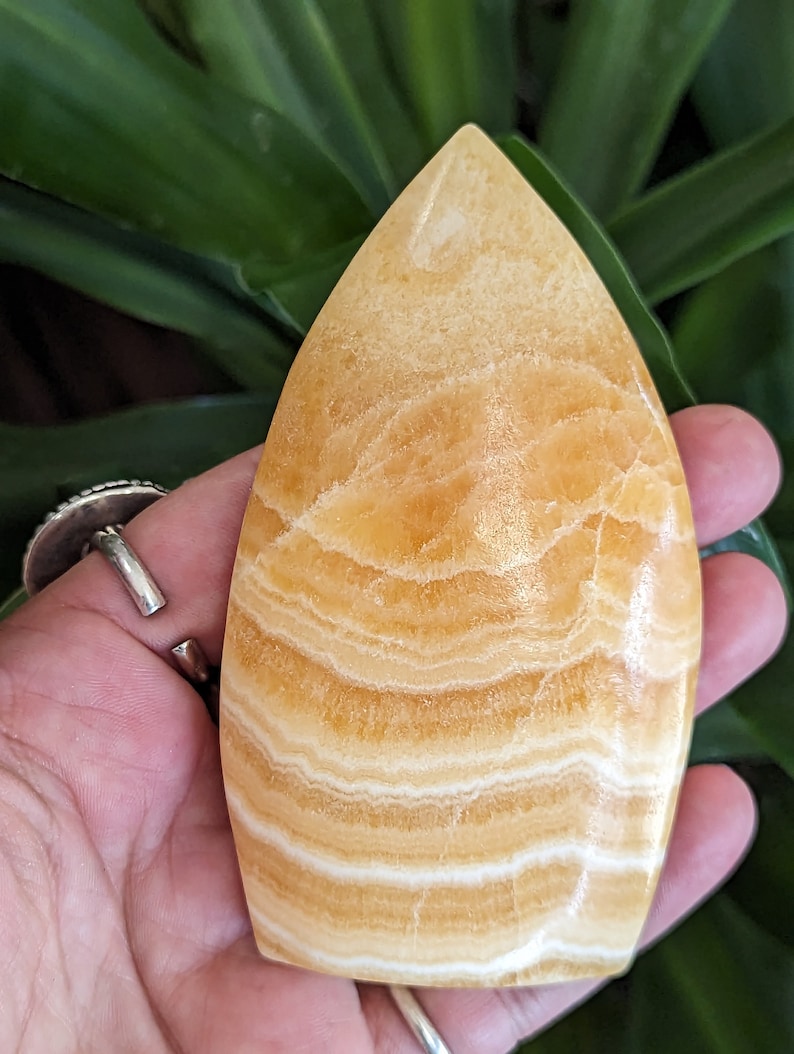 Fully Polished Yellow Calcite Freeform - Etsy