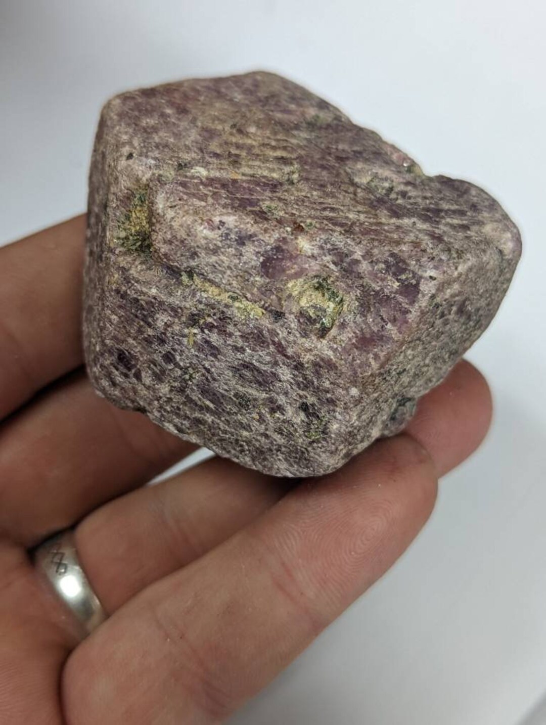 Huge Natural Ruby Corundum Crystal - Etsy