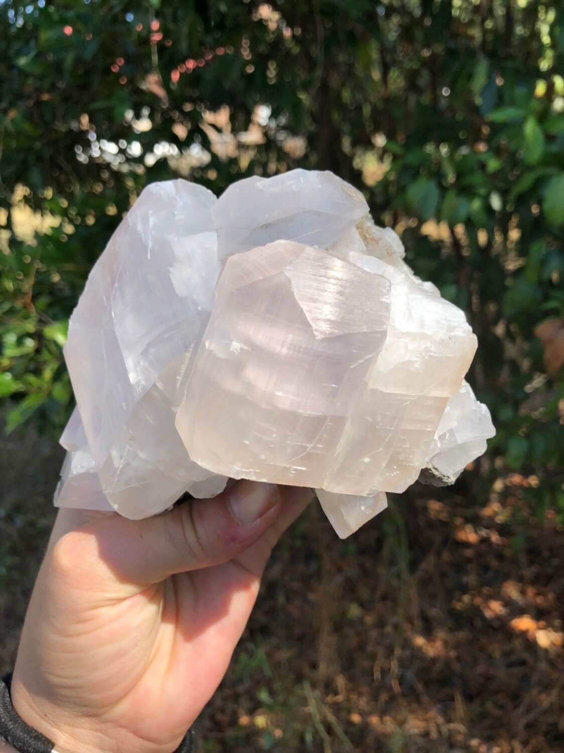 Large Pink Calcite Cluster Rare Tate Mine Emerson GA | Etsy