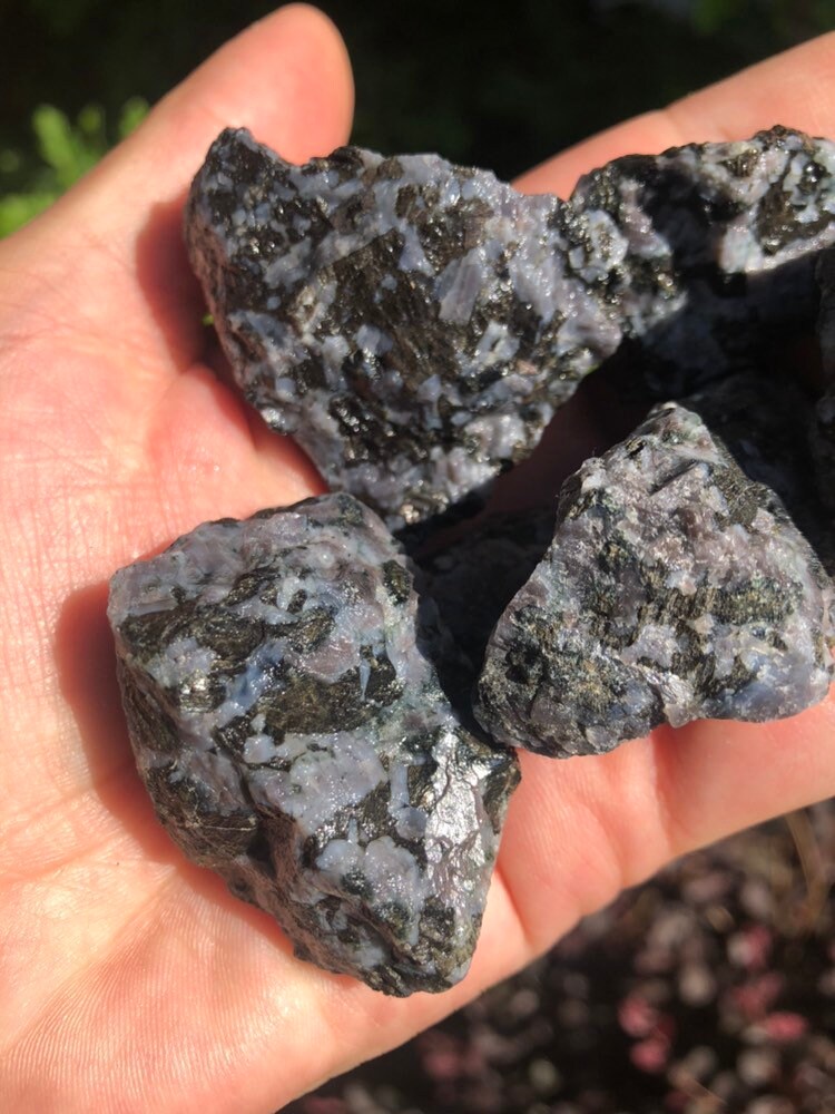 Indigo Gabbro Rough Raw Natural Rock 1 Piece - Etsy