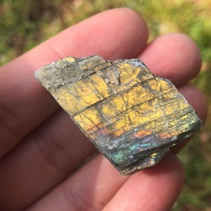 Raw Natural Rough Labradorite 1 Piece - Etsy