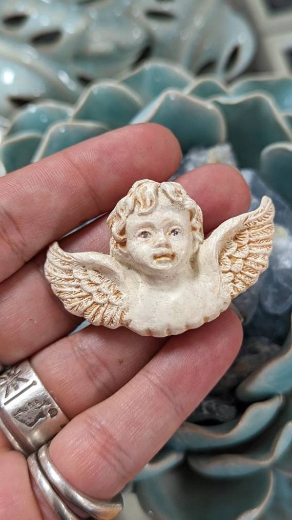 Vintage angel brooch victorian - Gem Vintage angel brooch victorian - Gem