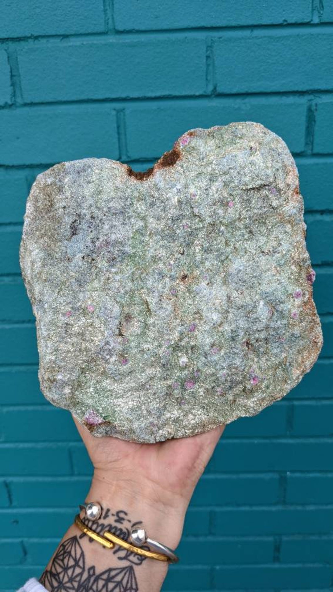 14.5lbs Huge Ruby in Fuschite / Zoisite Natural Rough Stone - Etsy