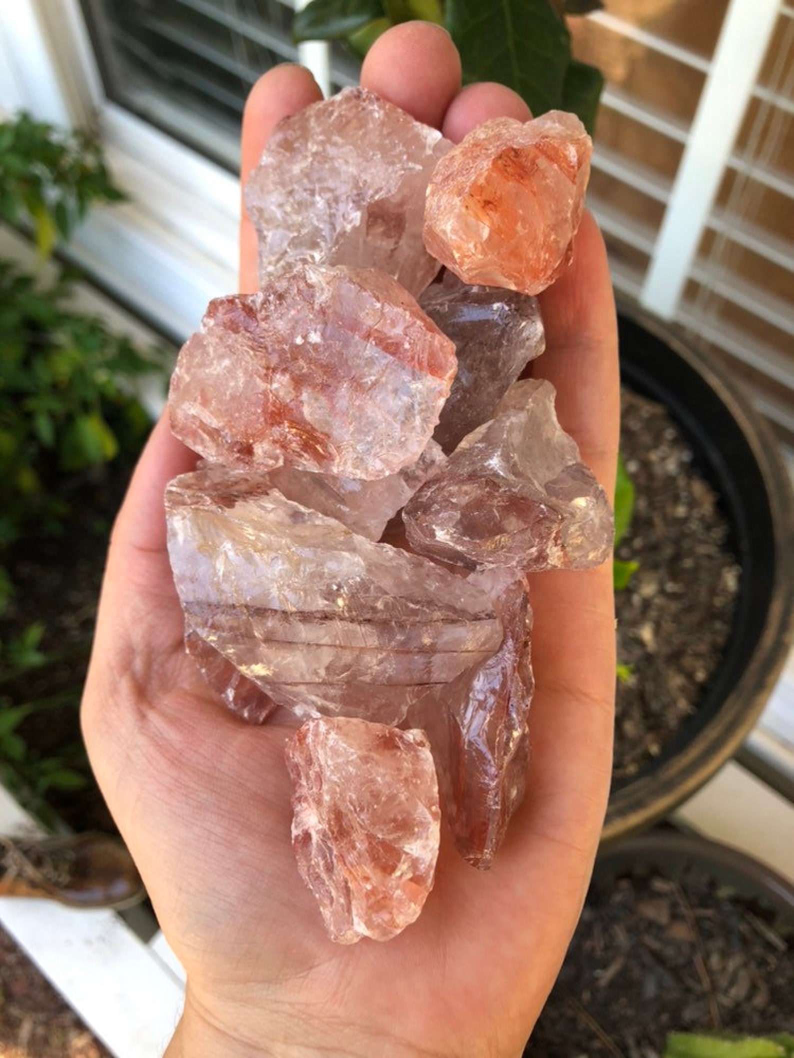 Fire Quartz 1 piece | Etsy