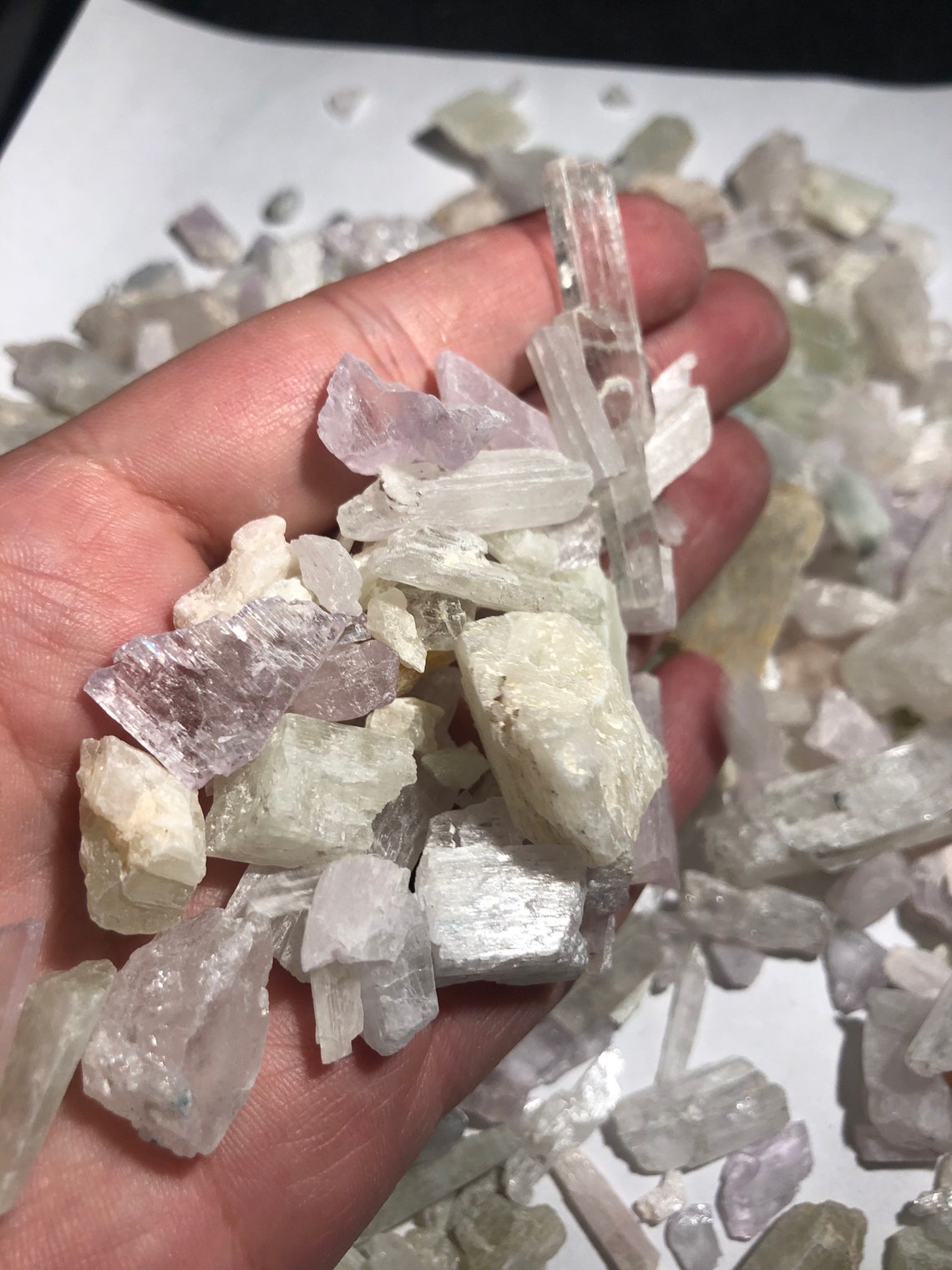 Bulk Kunzite Spodumene Crystals - Etsy Canada